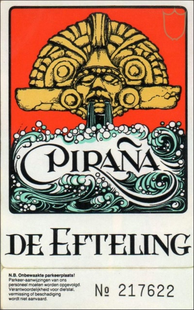 Parkeersticker - Eftepedia - alles over de Efteling