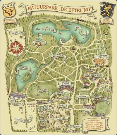 Wandelbos - Eftepedia - alles over de Efteling